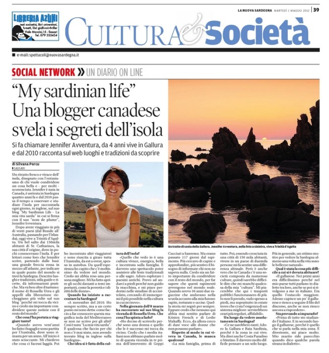 My Sardinian Life | Writer, runner and asparagus hunter